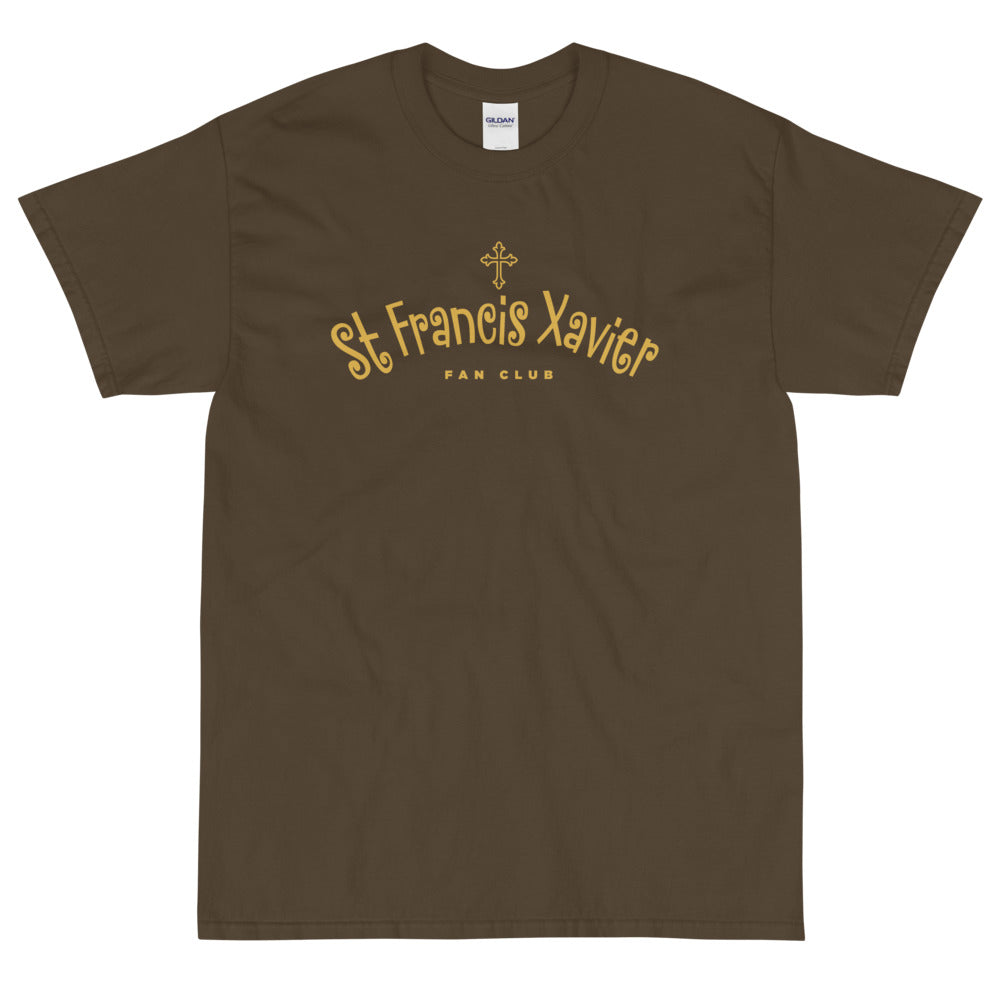 St Francis Xavier Fan Club, Catholic t-shirts – Catholic Cotton